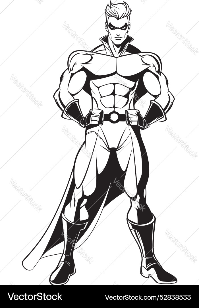 Vigilant icon symbol design for super emblem Vector Image