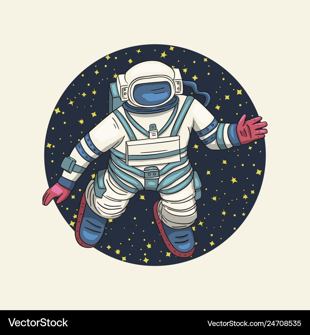 Astronaut Royalty Free Vector Image - VectorStock