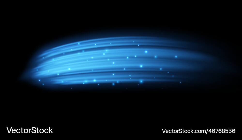 Breeze or wind air flow effect Royalty Free Vector Image