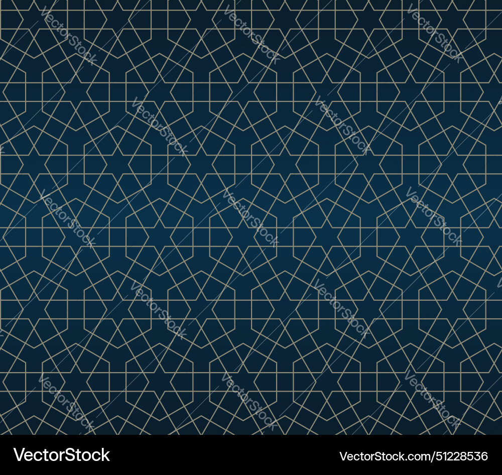 Islamic background with traditional style arabic Vector Image