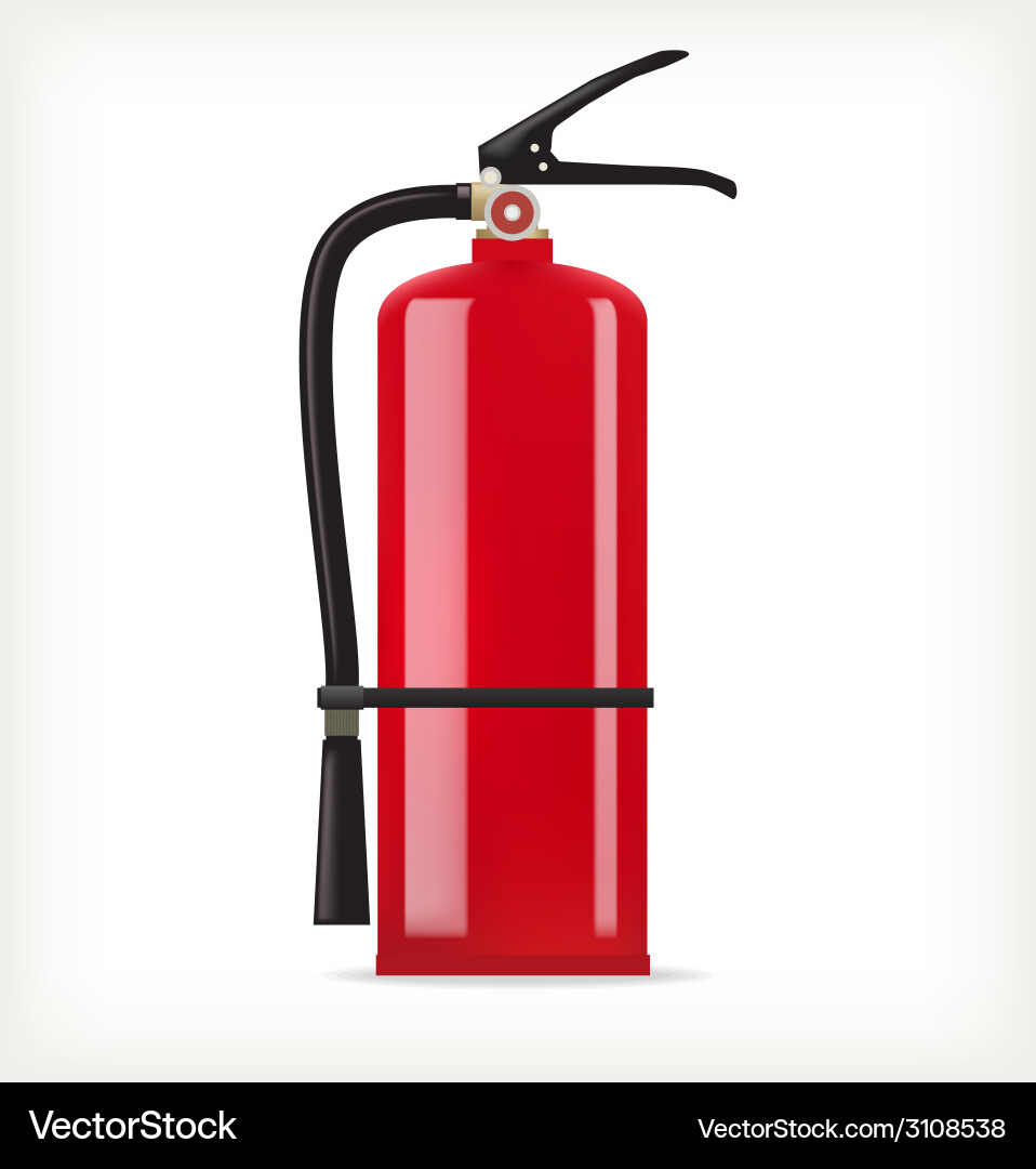 Fire extinguisher Royalty Free Vector Image - VectorStock