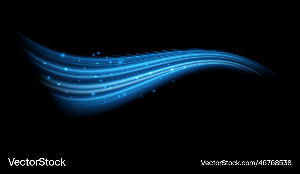 Wind blowing air flow effects Royalty Free Vector Image