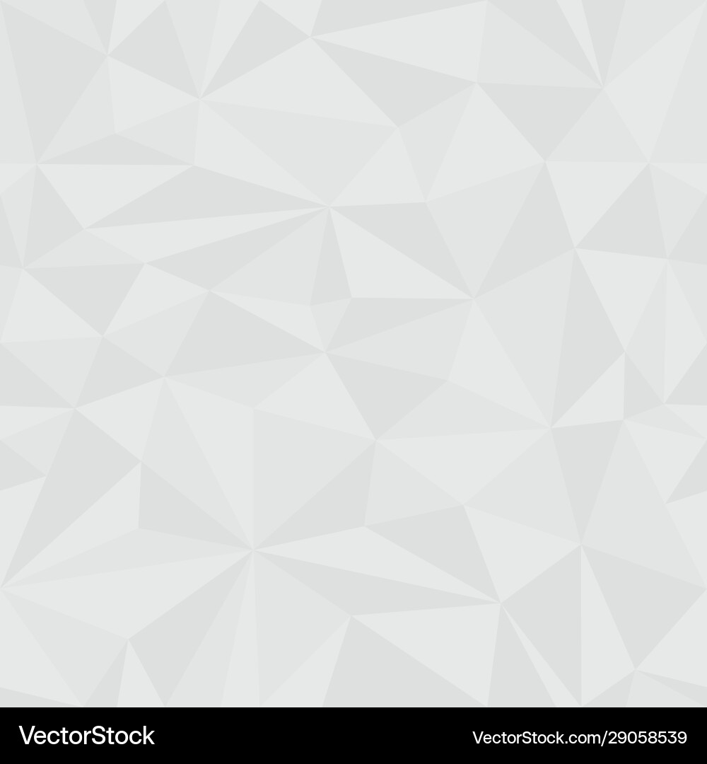 Grey geometric seamless pattern from triangles Vector Image
