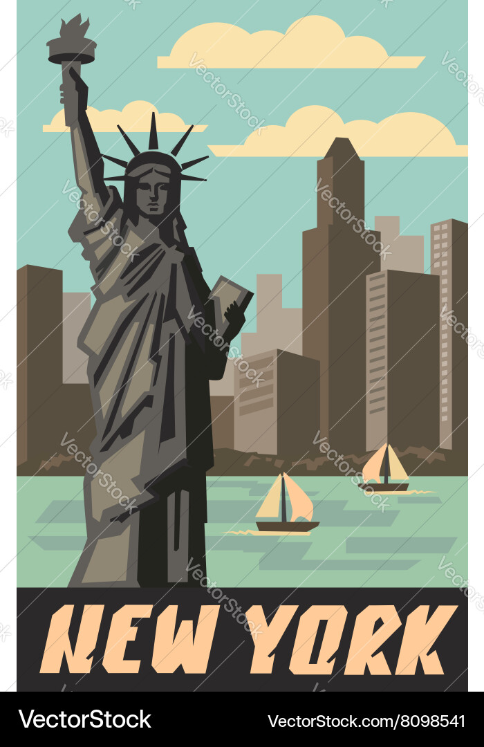 Landmark symbol Royalty Free Vector Image - VectorStock