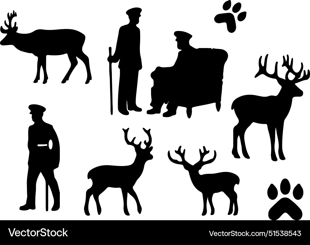 Hunting- hunting - hunting Royalty Free Vector Image