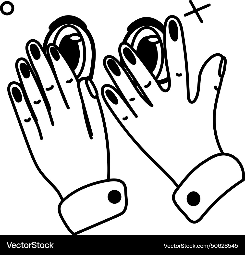 Covering eyes Royalty Free Vector Image - VectorStock