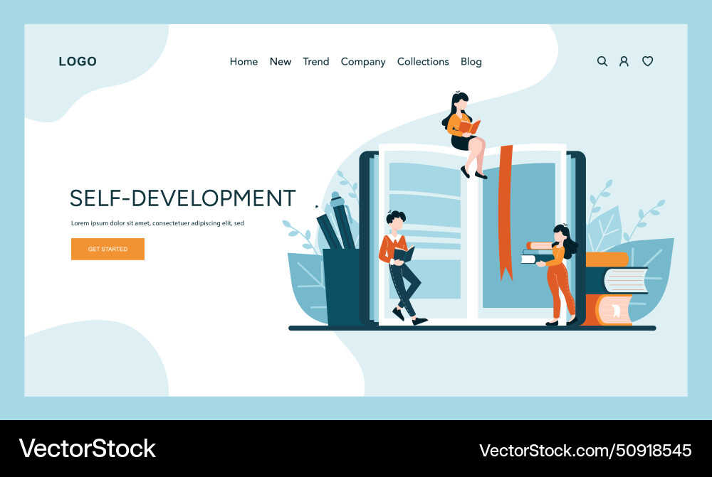 Immersed in knowledge individuals engage Vector Image