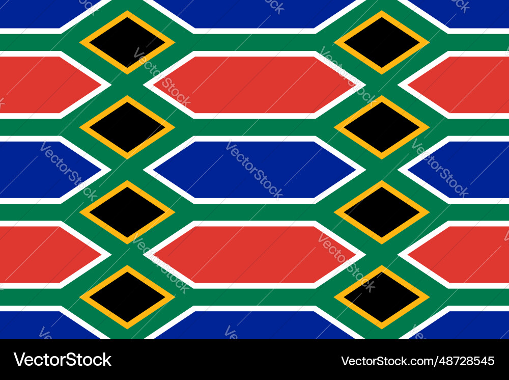 South africa pattern Royalty Free Vector Image