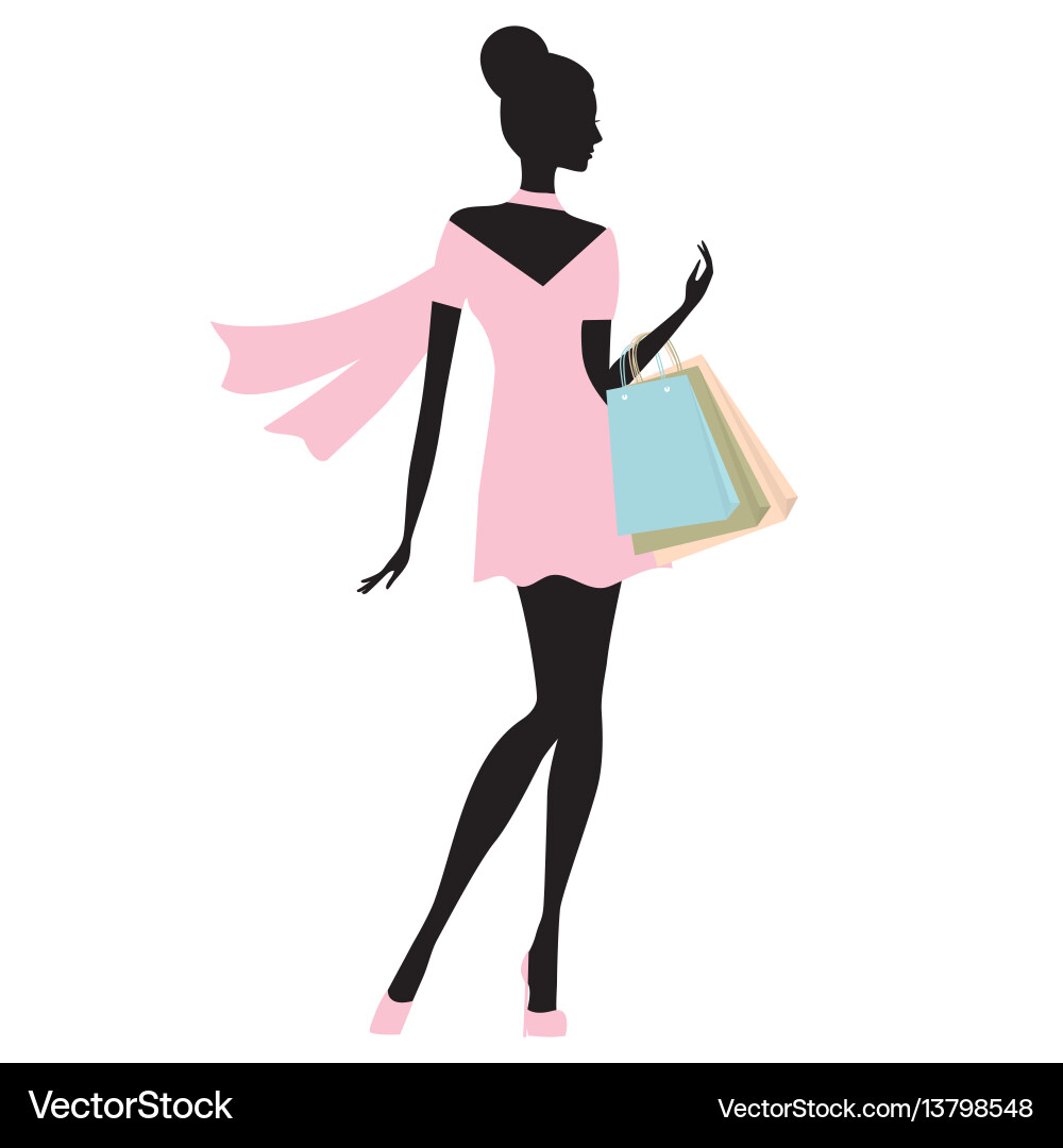 A beautiful young woman Royalty Free Vector Image