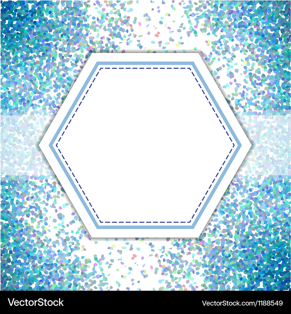 Blue spot pattern background Royalty Free Vector Image