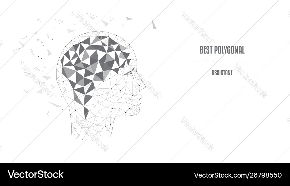 Concept thinking human visualization Royalty Free Vector