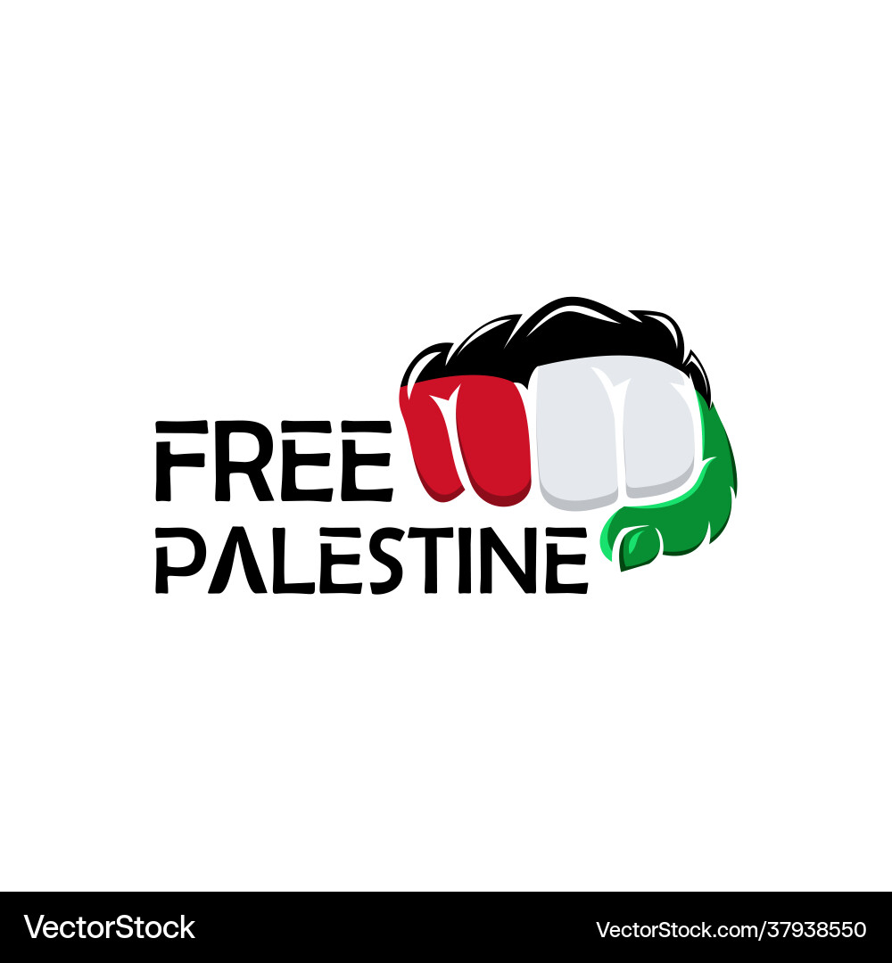 Free palestine Royalty Free Vector Image - VectorStock