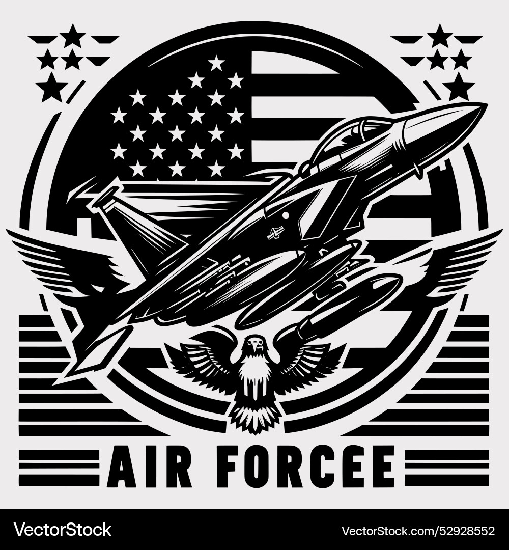 Air force soldier fileamerican fighter pilot flag – Royalty-Free Vector ...