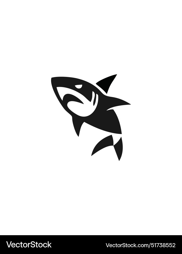 Shark logo Royalty Free Vector Image - VectorStock