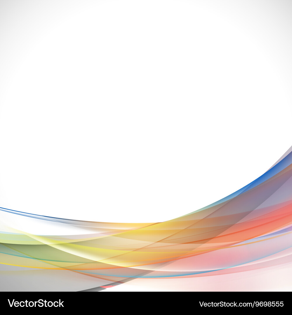 Abstract light lines colorful curve background Vector Image