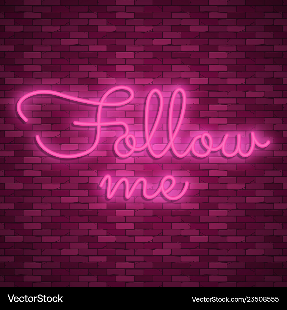 Neon light lettering stock color design Royalty Free Vector