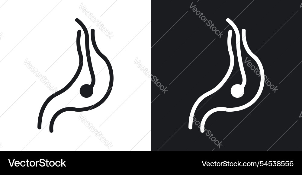 Endoscopy icon Royalty Free Vector Image - VectorStock
