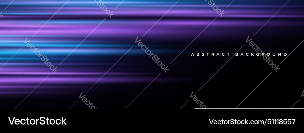 Purple and blue glowing high-speed movement Vector Image