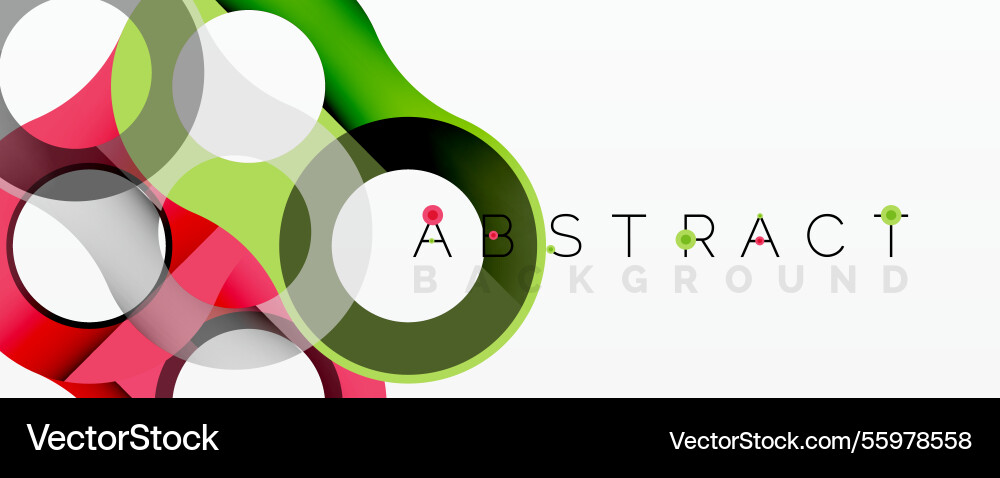 Abstract geometric pattern with interlocking Vector Image