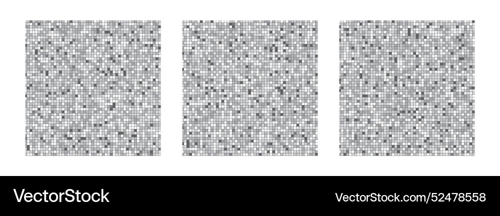 Disco ball silver pattern collection set of grey Vector Image