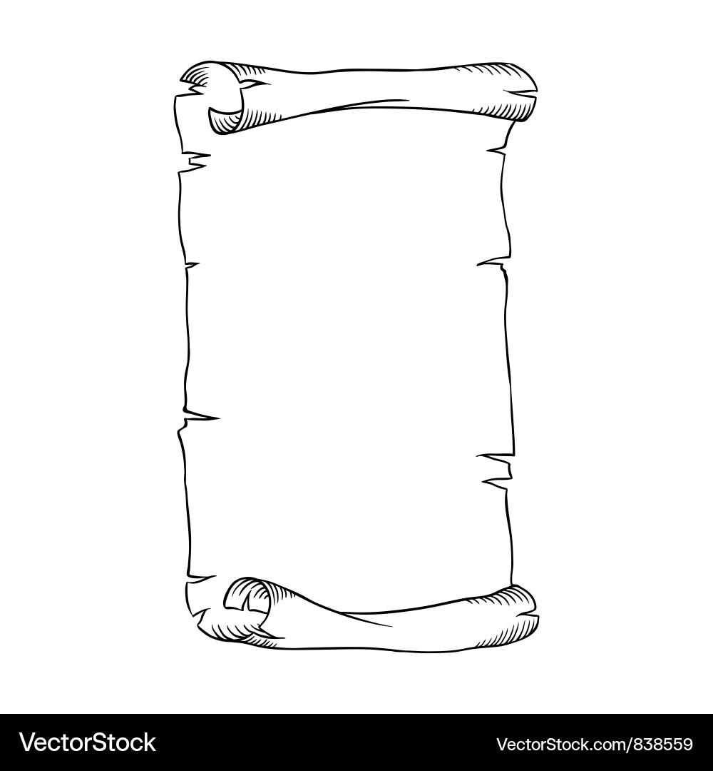 Old scroll page background for your designs Vector Image