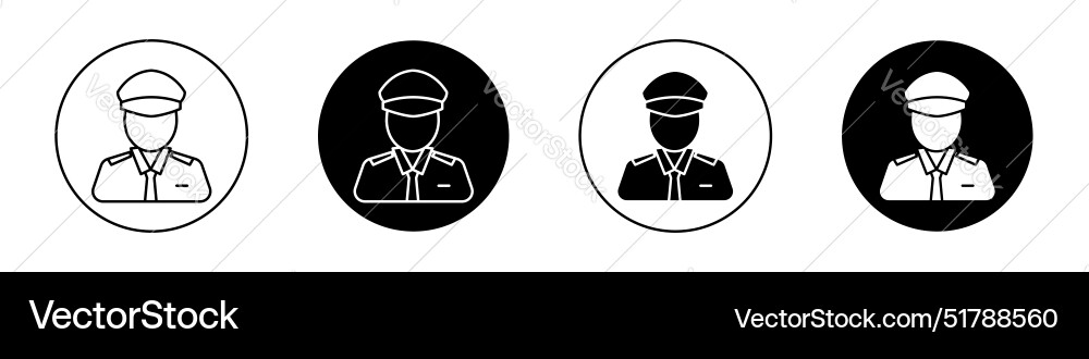 User pilot icon Royalty Free Vector Image - VectorStock