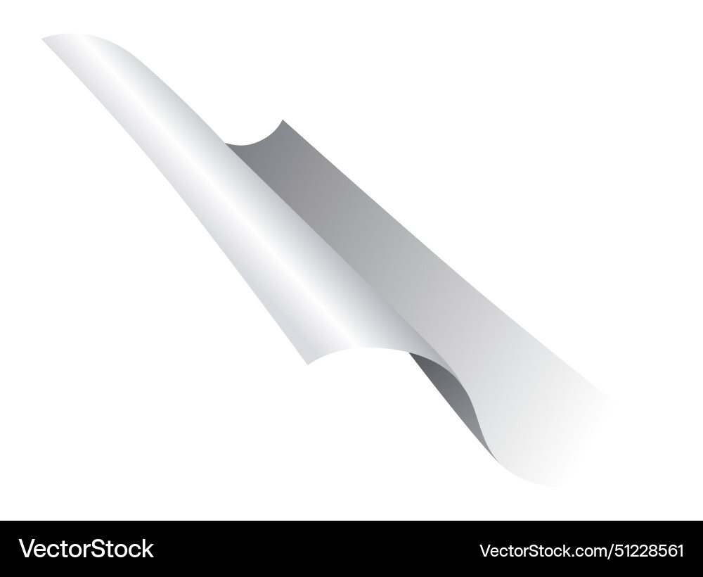 Flying paper page icon falling documents sheet Vector Image