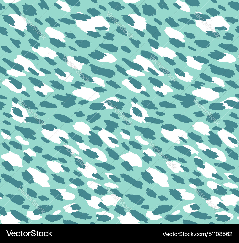 Exotic leopard seamless print pattern Royalty Free Vector