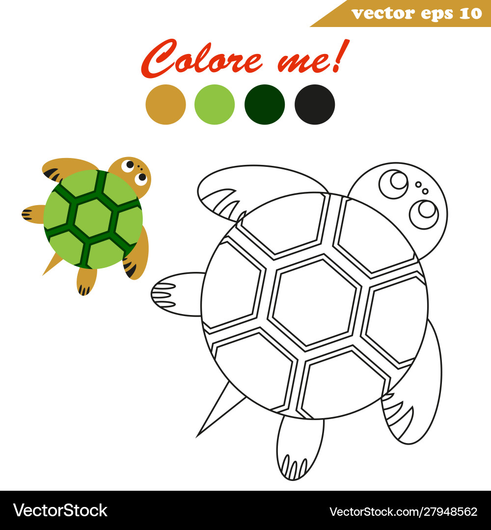 Simple and easy educational game for children Vector Image