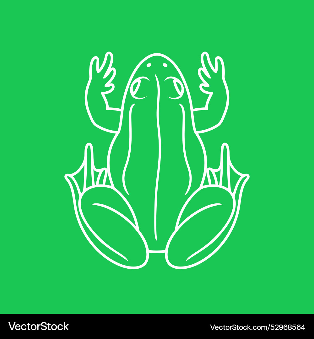 Frog Royalty Free Vector Image - VectorStock