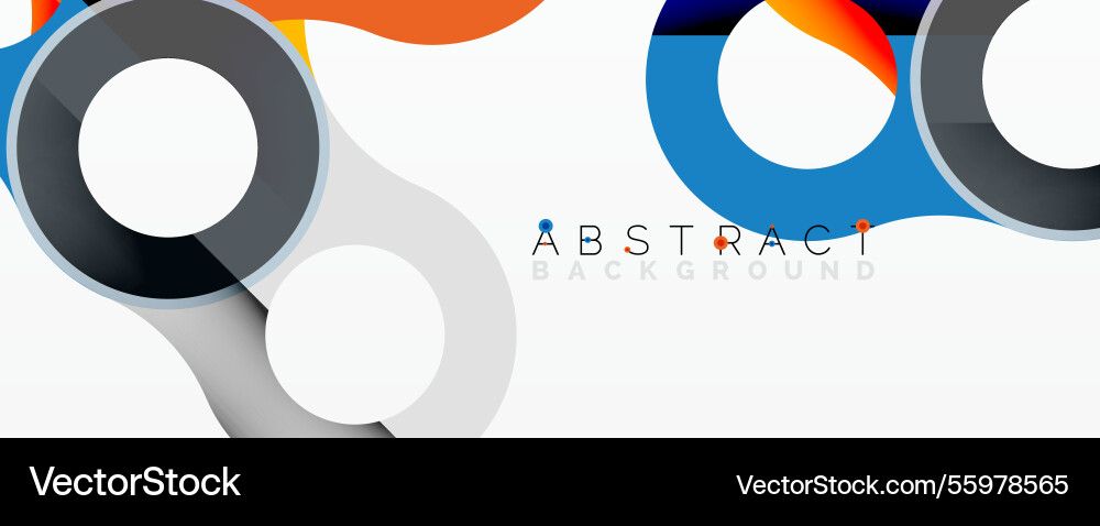 Abstract geometric pattern with interlocking Vector Image