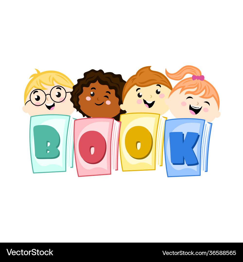 Children book cartoon Royalty Free Vector Image