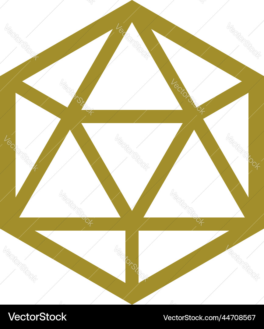 Arcane Pentacle Symbol Royalty Free Vector Image