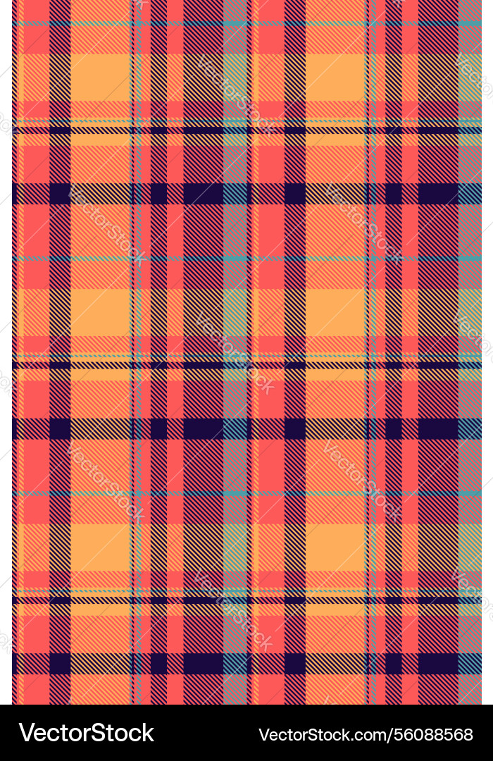 Mockup check texture pattern square plaid fabric Vector Image