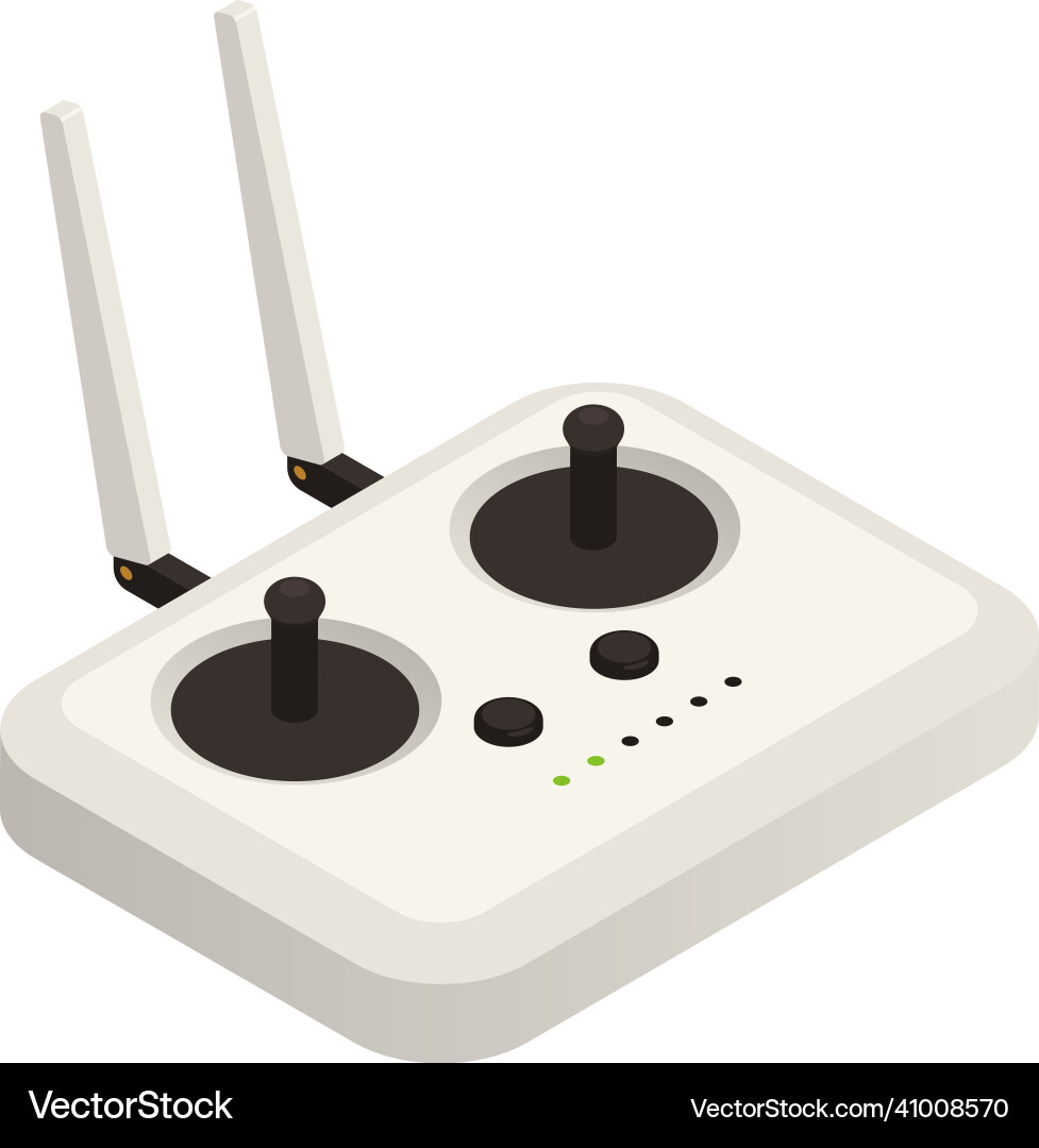 Drone remote control Royalty Free Vector Image