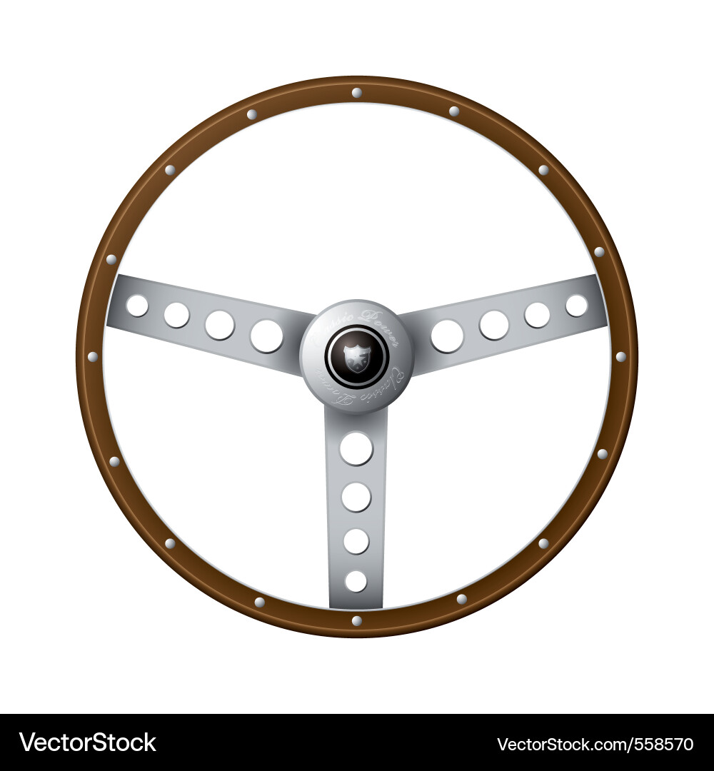 Wooden rim Royalty Free Vector Image - VectorStock