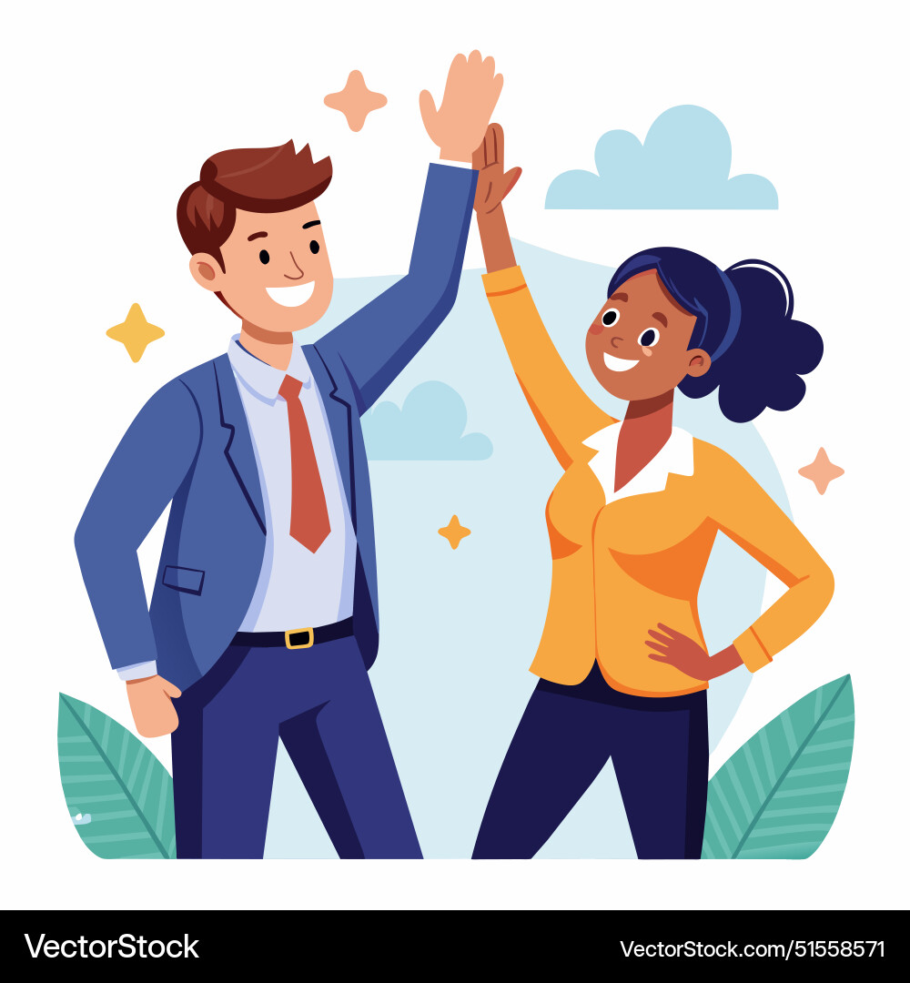 Employee organization or company worker team Vector Image