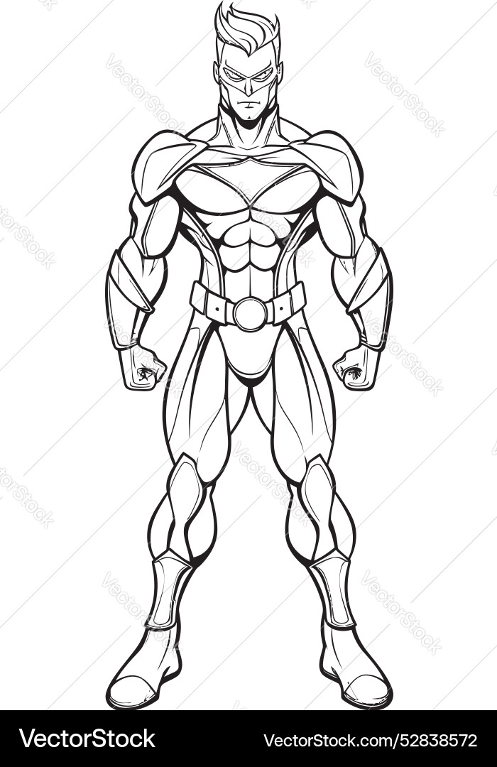 Justice mark hero emblematic symbol mighty Vector Image