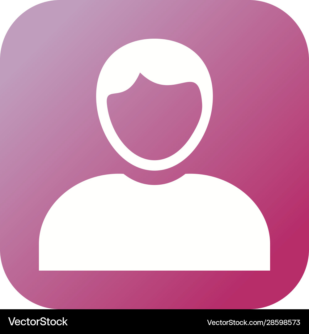Beautiful admin roles glyph icon Royalty Free Vector Image