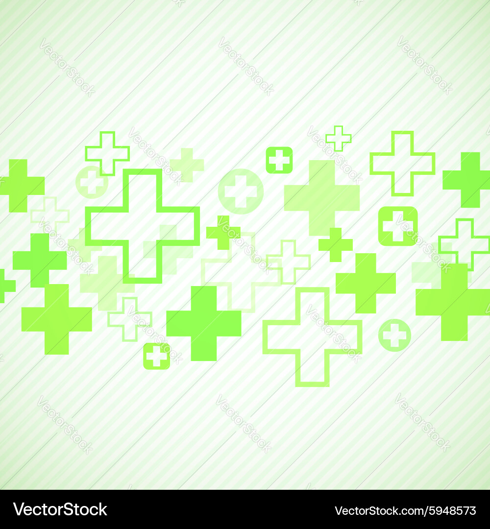Green medical design Royalty Free Vector Image