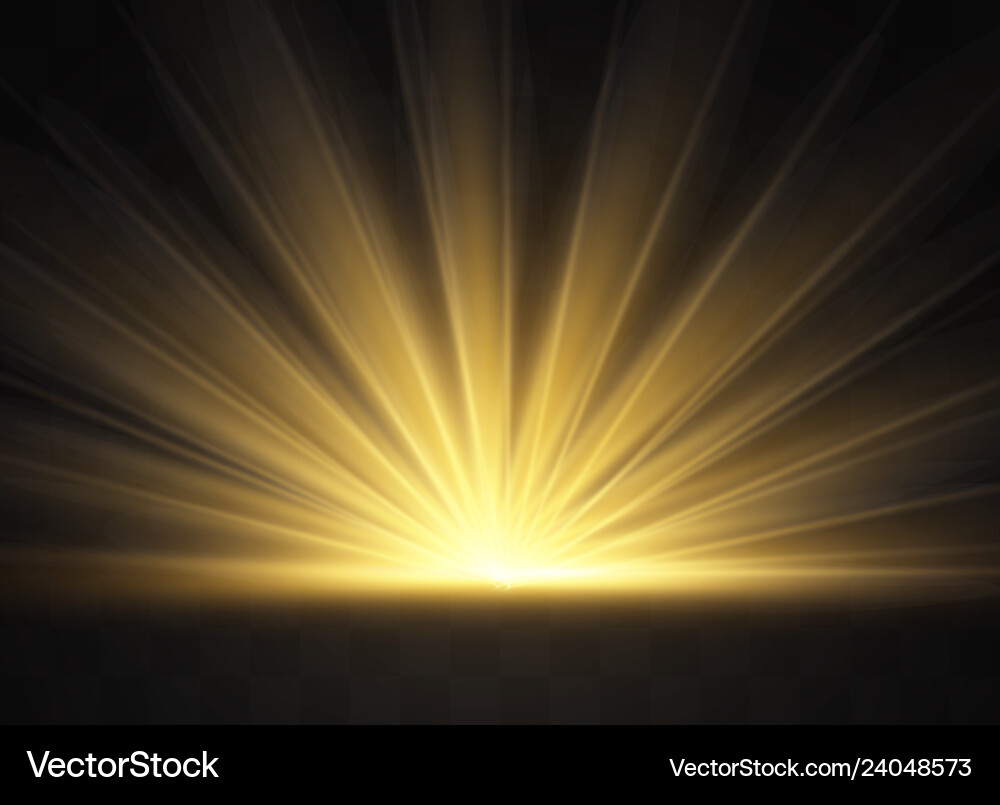 Light highlight yellow Royalty Free Vector Image