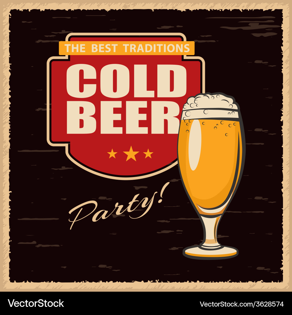 Beer Royalty Free Vector Image - VectorStock