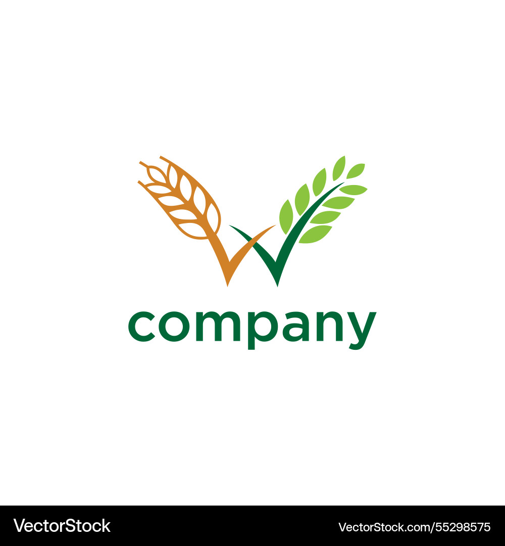 Brown wheat stalk Royalty Free Vector Image - VectorStock