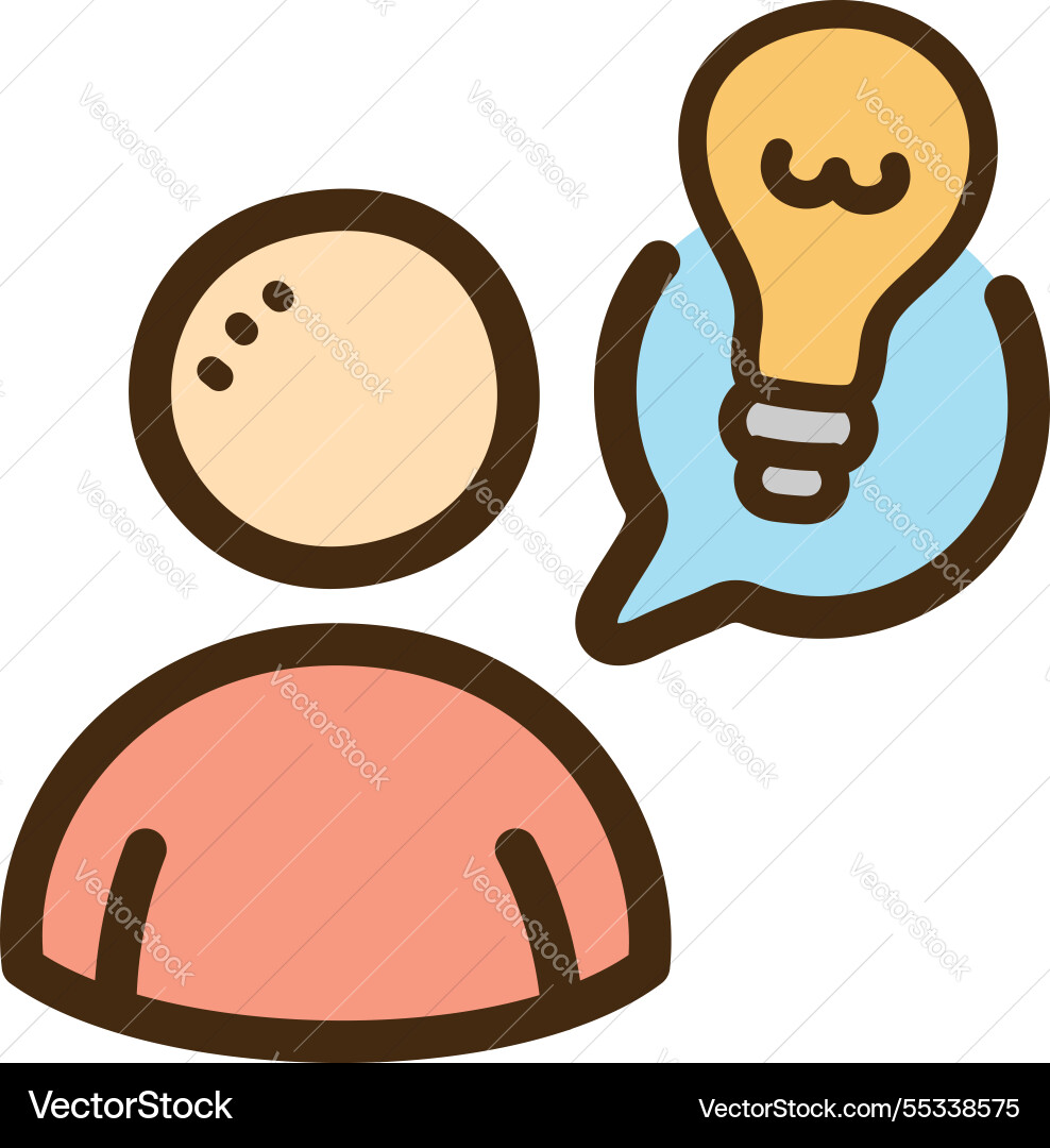 Creativity - e-learning doodle art Royalty Free Vector Image