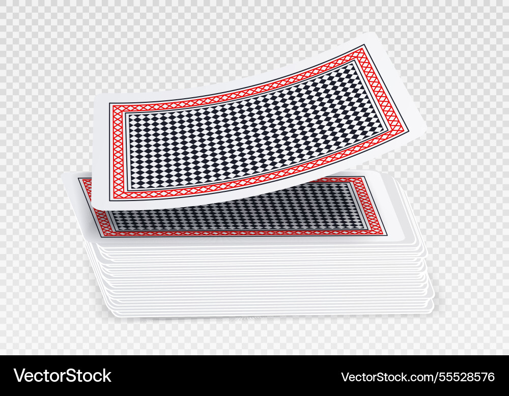 Playing cards deck Royalty Free Vector Image - VectorStock