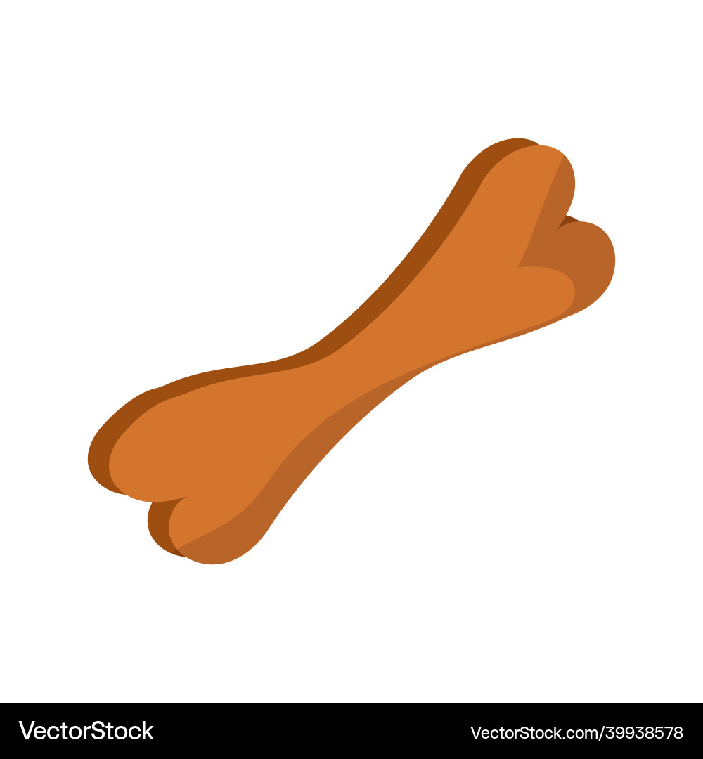 Cartoon bone icon doodle skeleton part domestic Vector Image