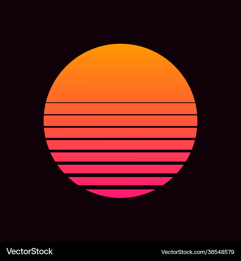 Synthwave Sun Synthwave Sun Vectors & Illustrations For Free Download