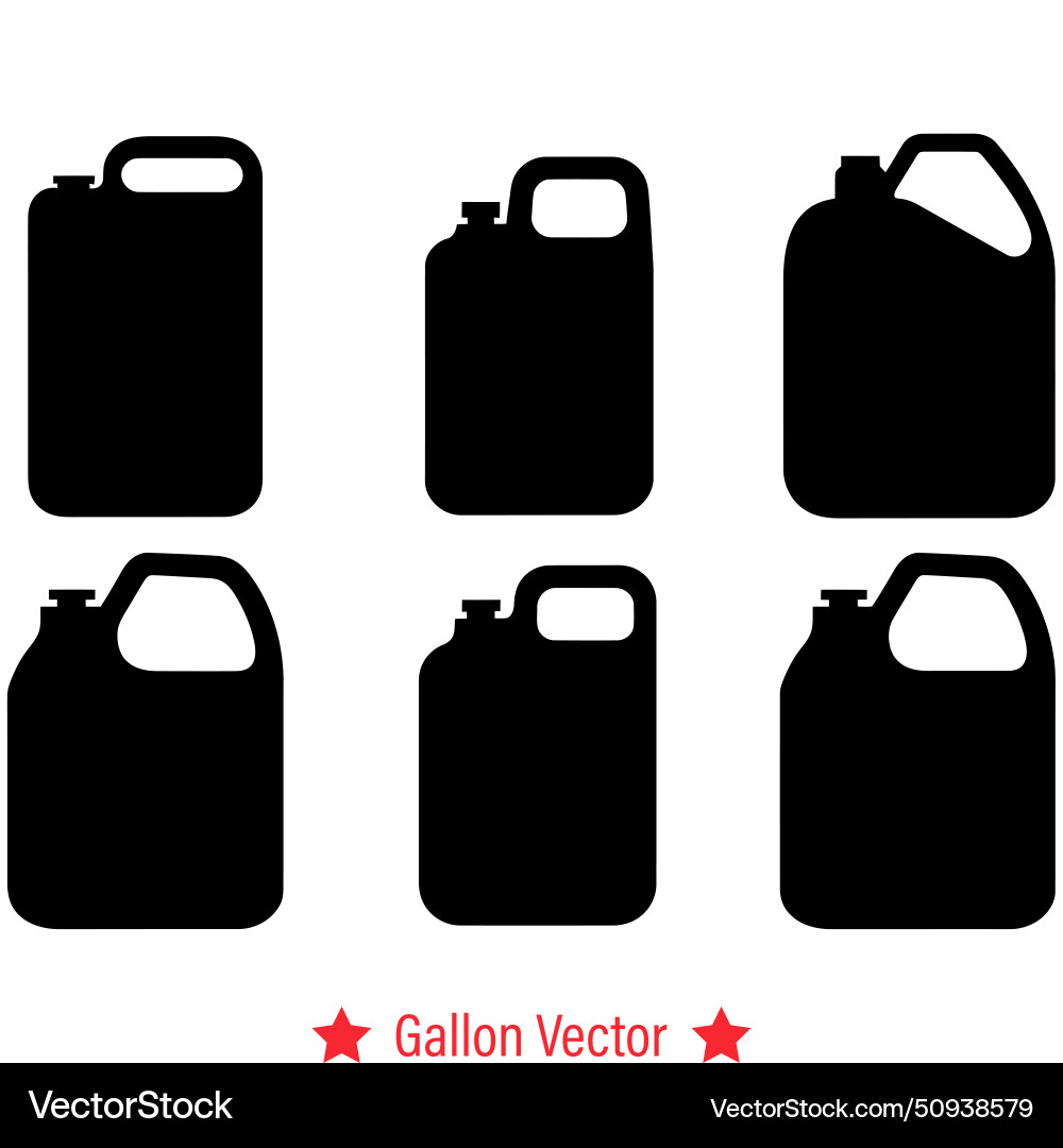 Unleash your design potential with gallon Vector Image