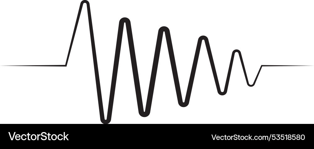 Pulse logo Royalty Free Vector Image - VectorStock