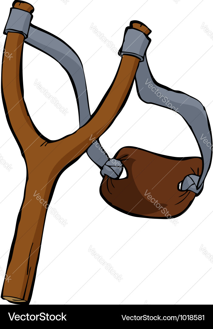 Slingshot Royalty Free Vector Image - VectorStock